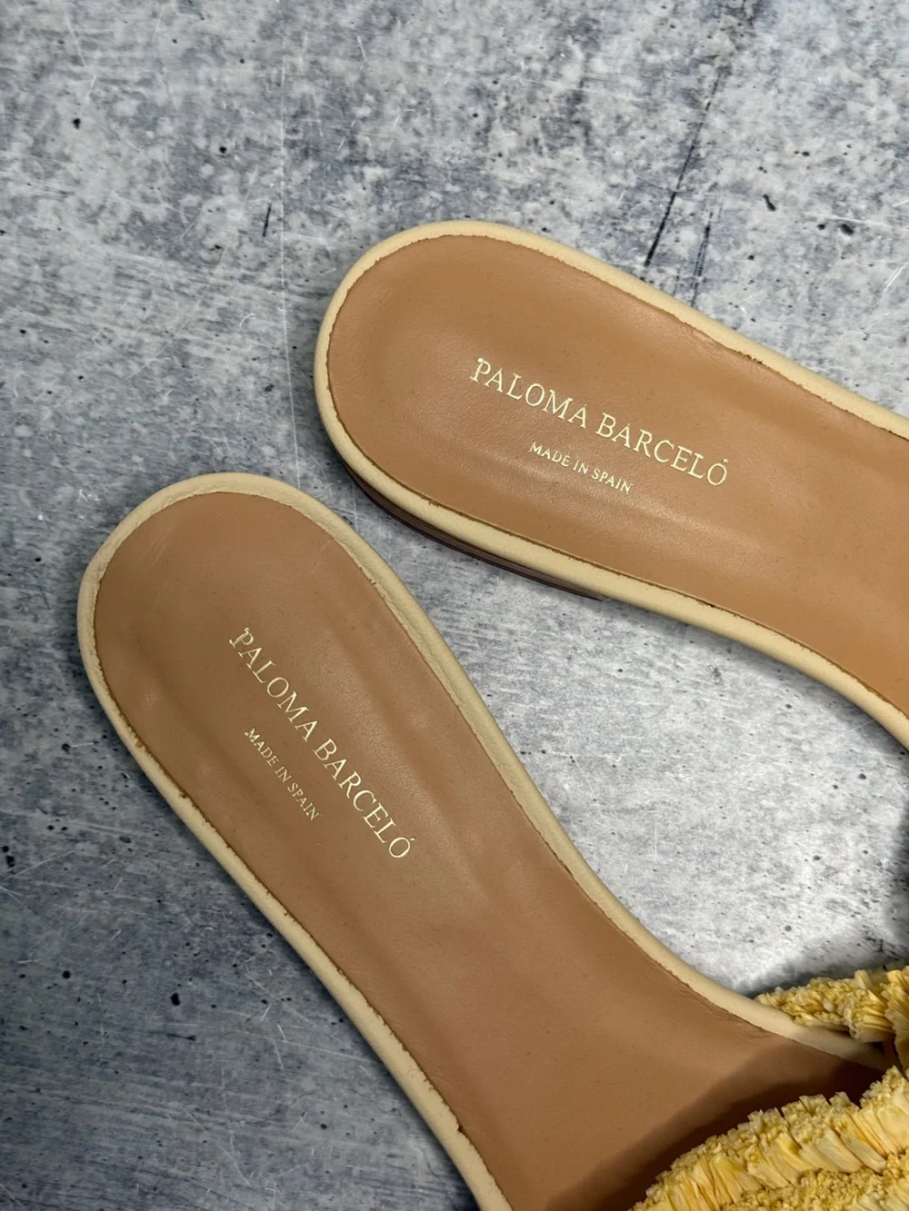 Anthropologie | Shoes | Anthropologie Paloma Barcelo Raffia Slide ...